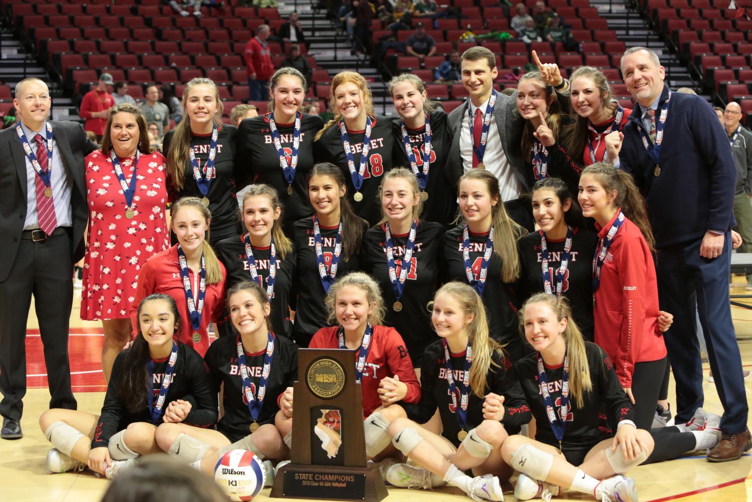 Girls Volleyball Earns 4th State Championship in 8 years – Benet Herald